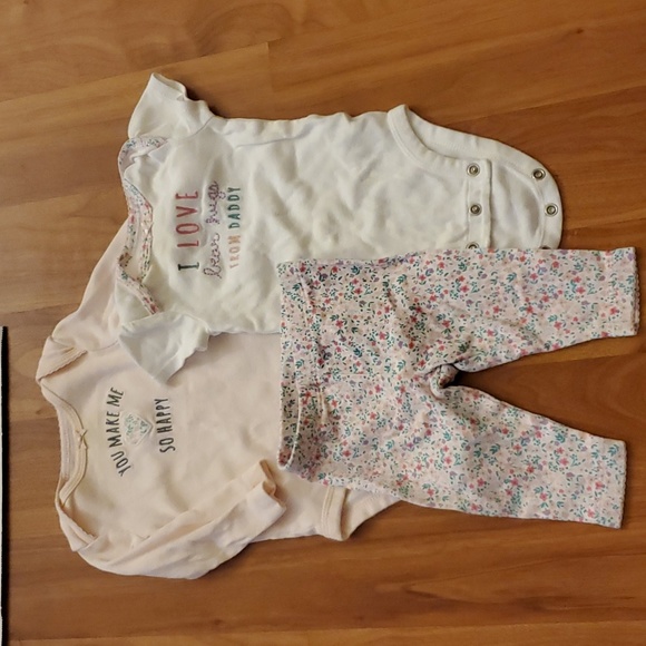 Carter's | Matching Sets | Floral Pink Baby Matching Set Outfits | Poshmark